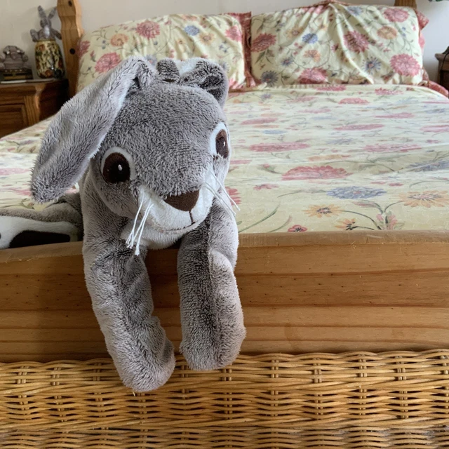 IKEA VANDRING HARE Grey Soft Toy - 17inch Long - retired £12.99 ...