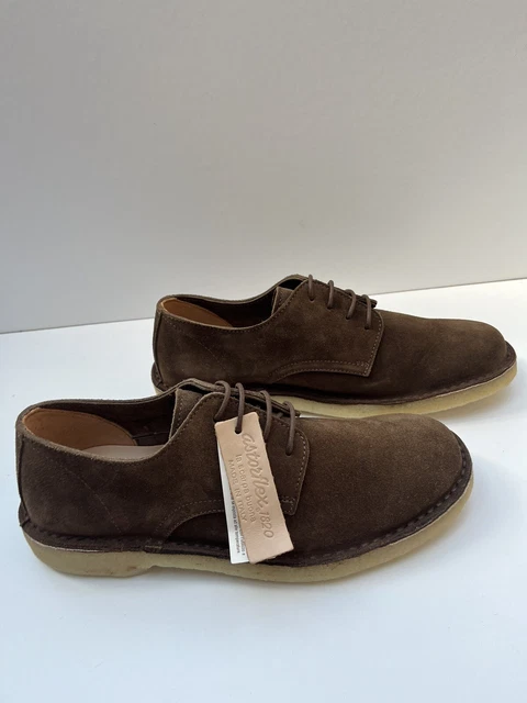 ASTROFLEX COASTFLEX SUEDE Derby Made In Italy Dark Khaki Size. 9 £95.00 ...