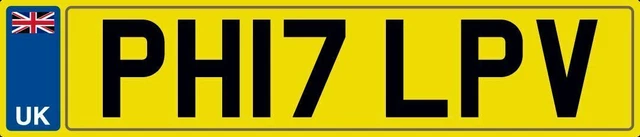 PHILIP CAR REG Number Plate Phillip V Phil Ph17 Lpv All Fees Paid Phill ...