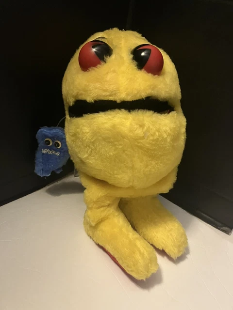RARE VINTAGE 80’S PAC-MAN plush Hand Puppet Commonwealth Toy! Arcade ...
