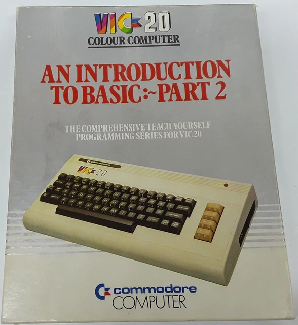 AN INTRODUCTION TO Basic Part 2 For Commodore Vic-20 (1982) $5.00 ...