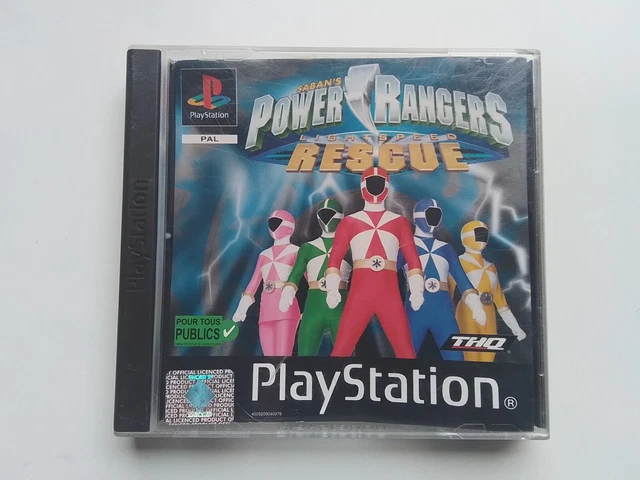 POWER RANGERS LIGHTSPEED Rescue sur Playstation PS1 et PS2 !!!! EUR 11 ...