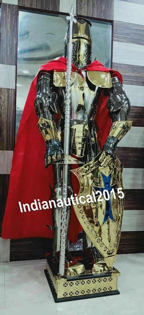 MEDIEVAL NEW KNIGHT Suit Armor Combat Full Body Armour Templar Armour ...