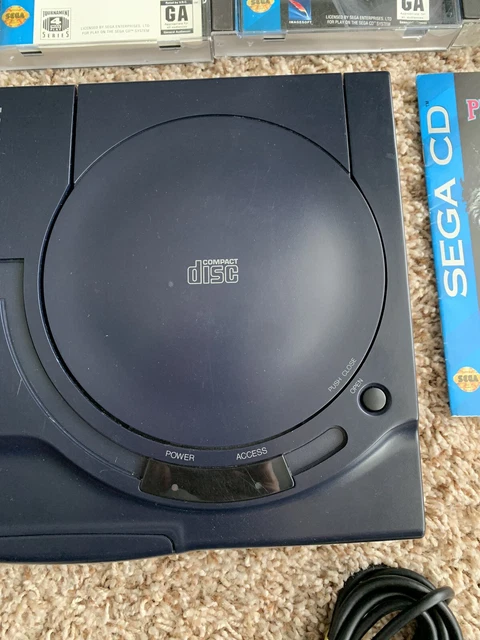 CD JVC X EYE CONSOLA Sega Genesis/Sega con 2 controladores, cables, 21 juegos LOTE 🙂 EUR 1.126 ...
