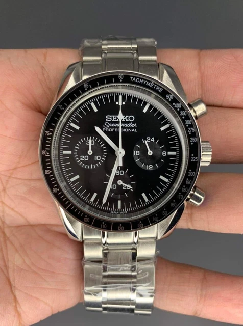 VK63 SEIKO MOVEMENT Speedmaster Orologio da polso personalizzato - Mod ...