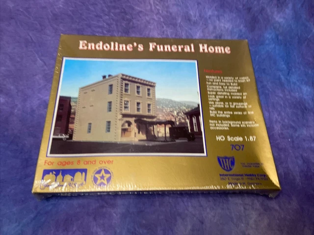 KIT IHC N° 707 Endoline's Funeral Home Building - Gauge HO - NEUF ...