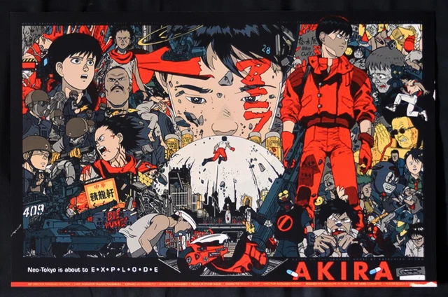 AFFICHE AKIRA KATSUHIRO Otomo Shoji Yamashiro Takashi Nakamura Iwata CAT15 EUR 37,42 - PicClick FR