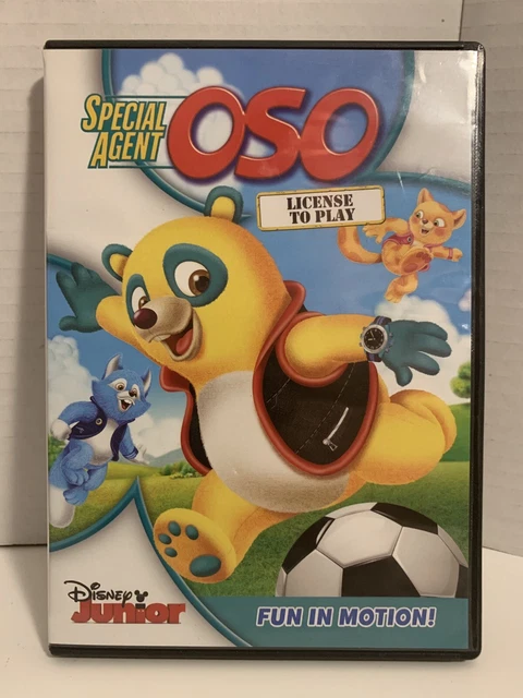 SPECIAL AGENT OSO License To Play DVD - Disney Junior $8.99 - PicClick CA