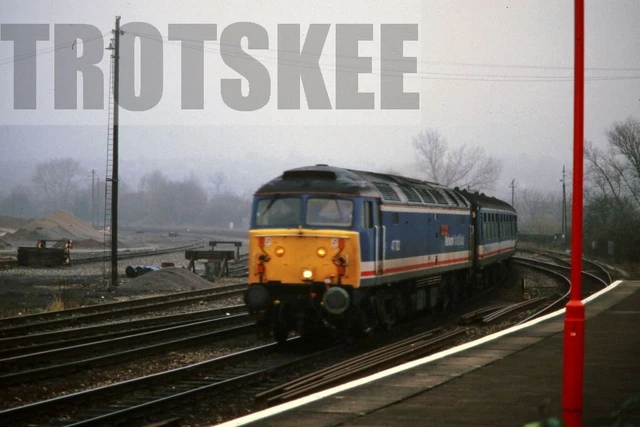 35MM SLIDE BR British Rail Diesel Loco Class 47 47702 1991 Salisbury Orig £4.98 - PicClick UK