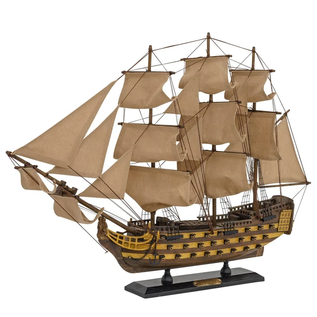 MODEL SHIP HMS Victory 61cm ship model wooden ship flagship antique ...