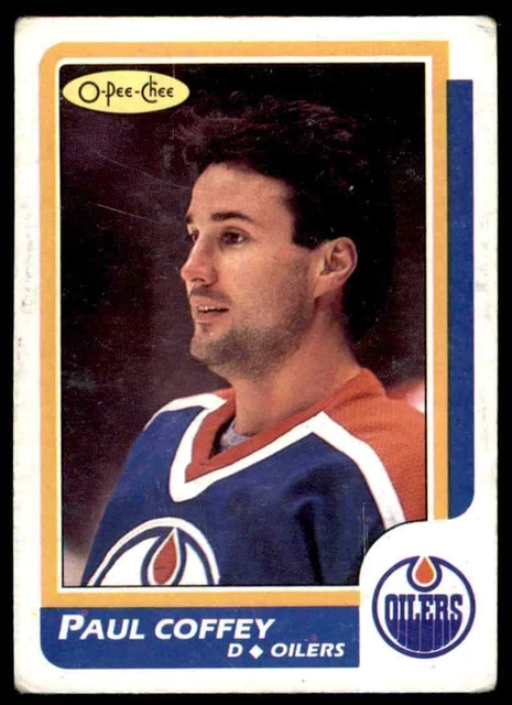 1986-87 O-PEE-CHEE PAUL Coffey Detroit Ailes Rouges #137 EUR 0,98 ...