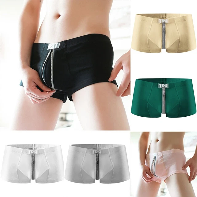BOXER HOMME EN coton extensible slips sous-v??tements culotte souple pour hommes EUR 13,78 ...
