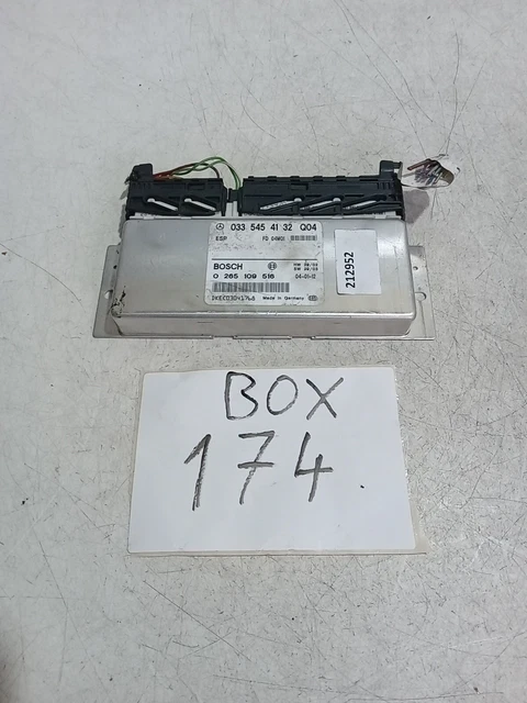 2005 MERCEDES E Class W211 Esp Control Module 0335454132 0265109516 £42 ...