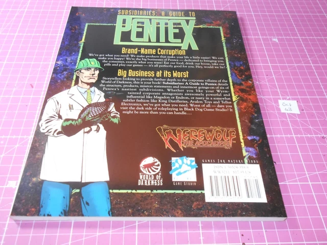 OCT 48 - WW3211 Werewolf the Apocalypse Subsidiaries: A guide to Pentex ...