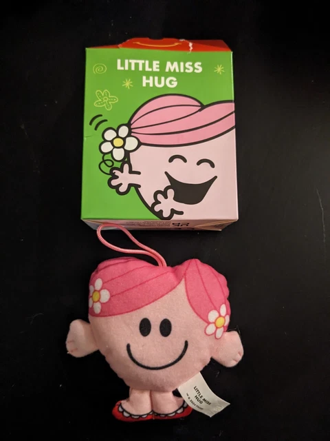 LITTLE MISS HUG 2024 Mcdonalds Happy Meal Peluche Giocattolo Morbido EUR 2,34 - PicClick IT