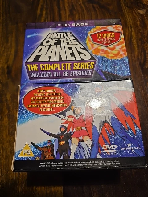 BATTLE OF THE Planets (Animated) (Complete Box Set) (DVD, 2004) £104.71 ...