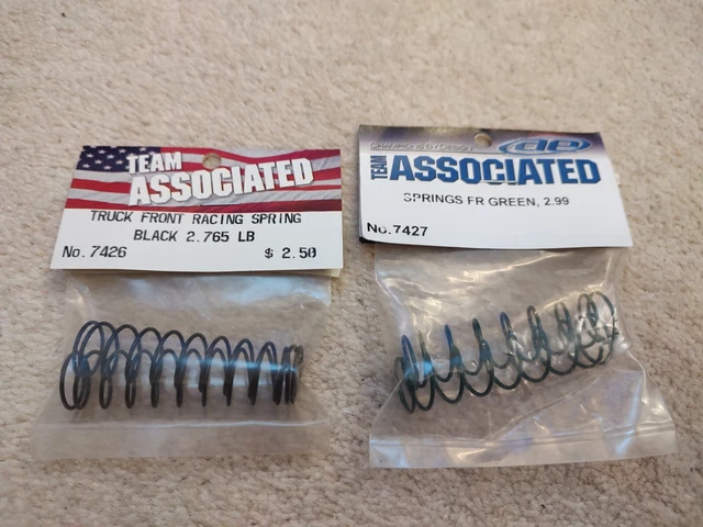TEAM ASSOCIATED SHOCK Springs For Vintage RC10T Stadium Truck AS7426 ...