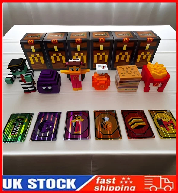 2025 MCDONALD’S A Minecraft Movie Complete Unopened Set Of 6 with ...
