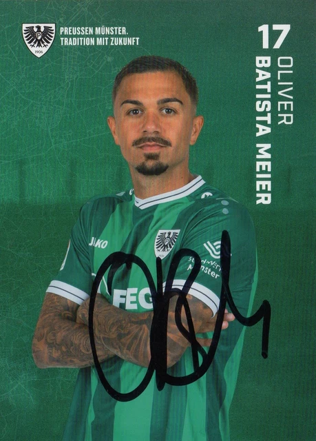 OLIVER BATISTA MEIER - Preussen Münster (2025-2026, DFB U20, Gr. Zürich ...