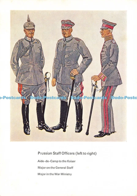 D214586 PRUSSIAN STAFF Officers German Uniforms Imperial War Museum ...