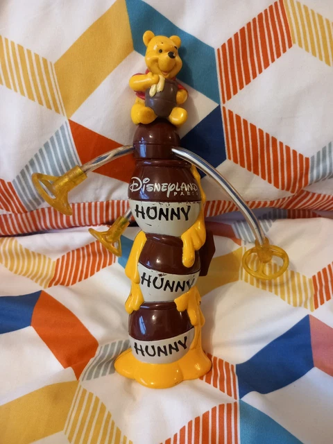 VINTAGE WALT DISNEY World Winnie the Pooh Spinning Light Up Chaser Toy ...