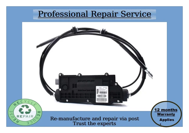 BMW X5 X6 E70 E71 72 electric parking brake module epb actuator *repair ...