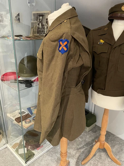 ORIGINAL WORLD WAR Two Enlisted Man's Class A Tunic, XII Corps, c. 38R ...