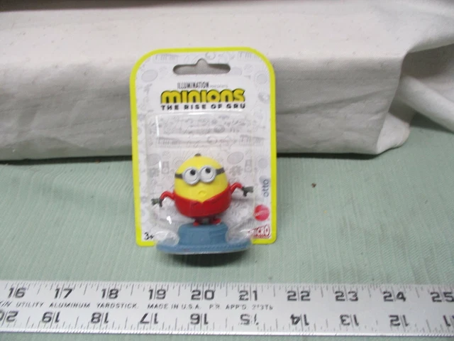 MATTEL MICRO COLLECTION Minions Rise of Gru Illumination Otto Red ...