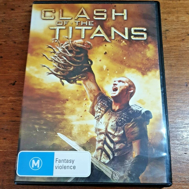 CLASH OF THE Titans DVD R4 Sam Worthington Liam Neeson Action ...