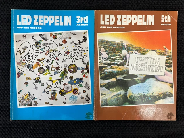 LED ZEPPELIN OFF the record 3rd (III) & 5th album (Houses of the holy ...