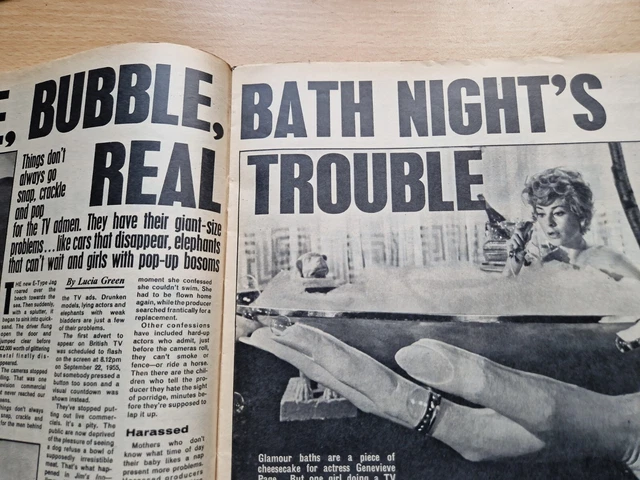 TITBITS MAGAZINE 1. Februar 1969 Sivi Aberg Christopher Lee Dracula ...