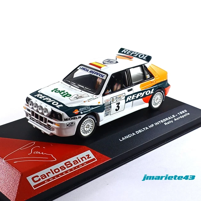 * LANCIA DELTA HF Integrale 16v #3 C. Sainz - L. Moya Rally Acrópolis 1993 1:43 EUR 34,99 ...