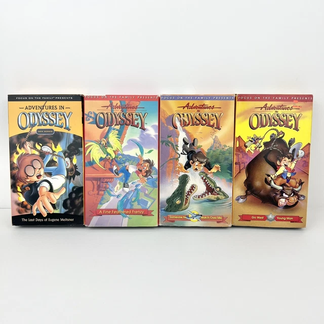 LOT OF 4 Adventures in Odyssey VHS Tapes Focus on the Family v5 EUR 7 ...