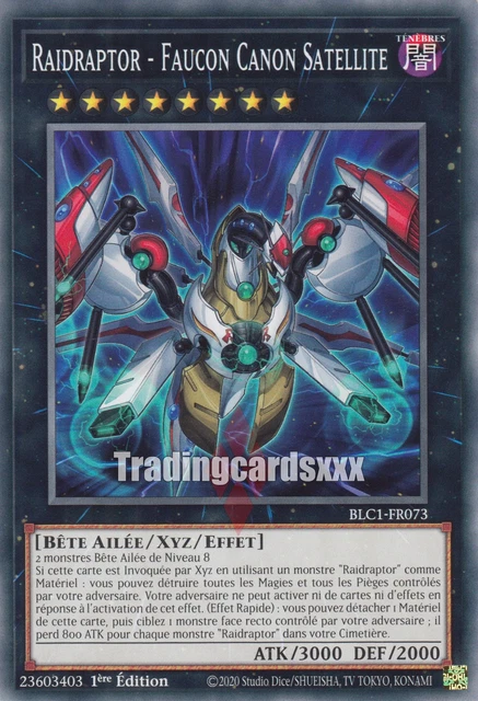 YU-GI-OH! RAIDRAPTOR - Faucon Canon Satellite : C BLC1-FR073 EUR 1,00 ... YU-GI-OH! RAIDRAPTOR - Faucon Canon Satellite : C BLC1-FR073 EUR 1,00 ...