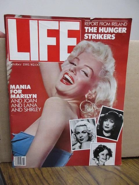 LIFE MAGAZINE October 1981 (Marilyn Monroe on the cover) £7.51 ...