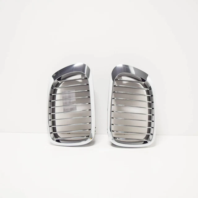 BMW 3 E46 Front Bumper Radiator Grille Left Right Set 51138208685 NEW ...