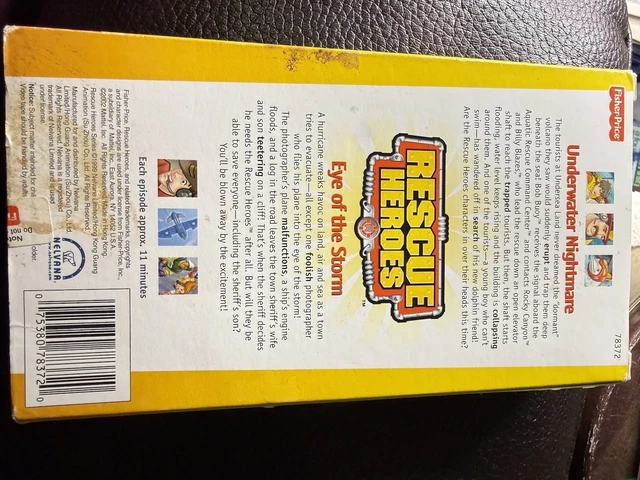 RESCUE HEROES - 2 Episodes: Underwater Nightmare, Eye Of The Storm ...