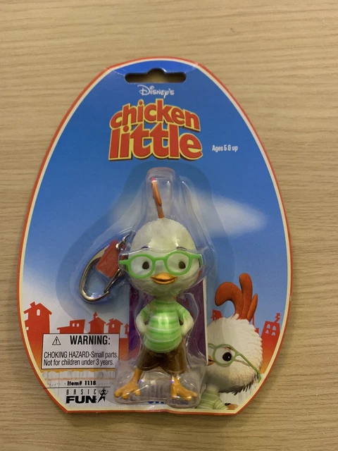 DISNEYS CHICKEN LITTLE Figure Keyring 3” Brand New Rare £6.99 - PicClick UK