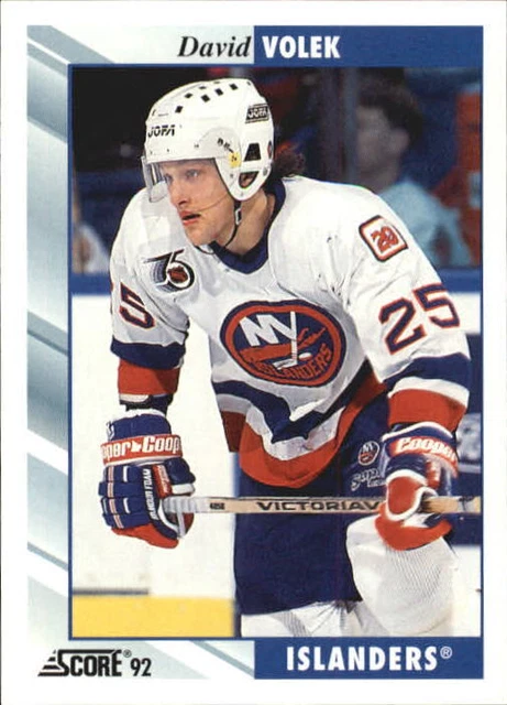 1992-93 SCORE ISLANDERS Hockey Card #166 David Volek EUR 1,86 - PicClick FR