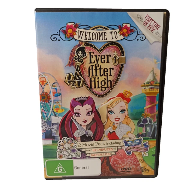 WELCOME TO EVER After High Spring Unsprung & Thronecoming DVD Region 2 ...