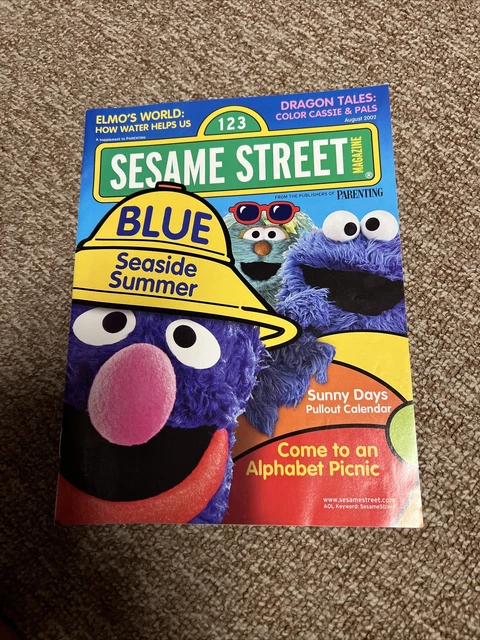 SESAME STREET MAGAZINE Magazine- August 2002 Excellent £3.71 - PicClick UK