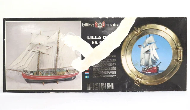BILLING BOATS LILLA DAN NR. 578 Model Boat Kit Wood - Boxed Set - No ...