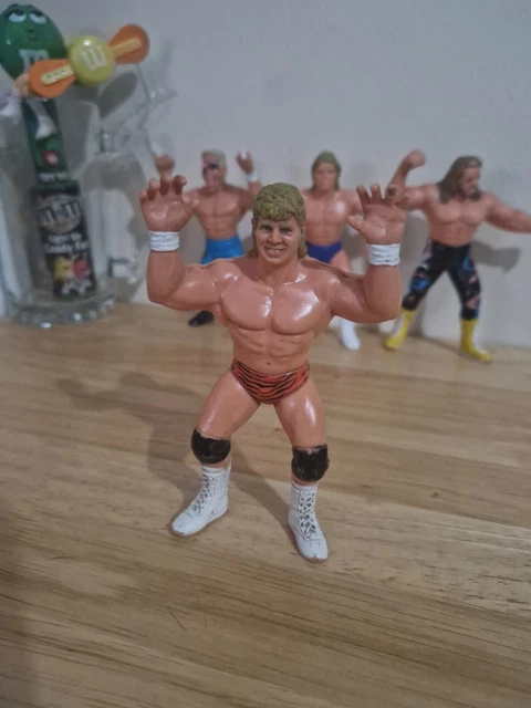 WCW GALOOB FLYING BRIAN PILLMAN FIGURE WWF WWE SERIES 1 TIGER PANTS ...