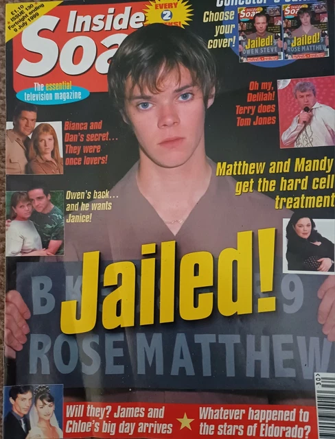 INSIDE SOAP Issue 130 Fortnight Ending 9 July 1999. Collectors Edition ...