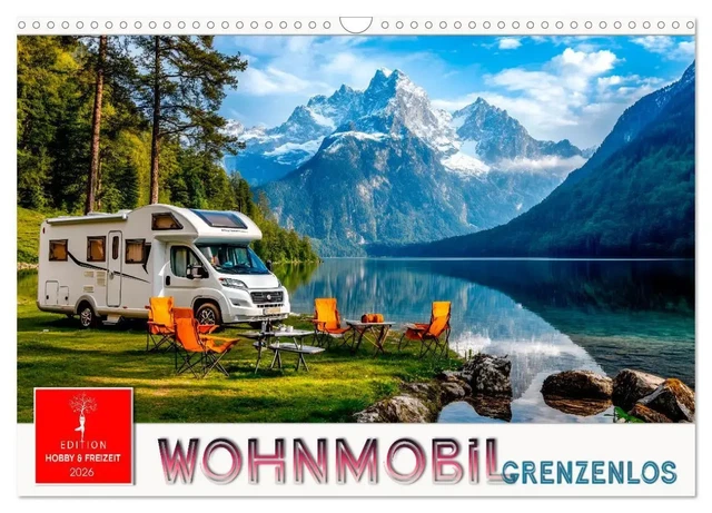 PETER RODER | Wohnmobil grenzenlos (Wandkalender 2026 DIN A3 quer ...