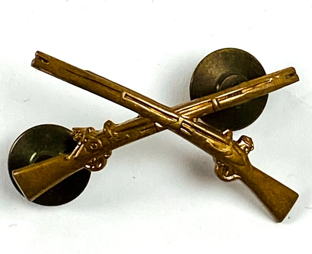 Us Infantry Crossed Rifle Tie