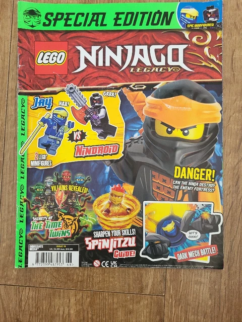 LEGO NINJAGO LEGACY MAGAZINE ISSUE 18. Magazine only £1.49 - PicClick UK