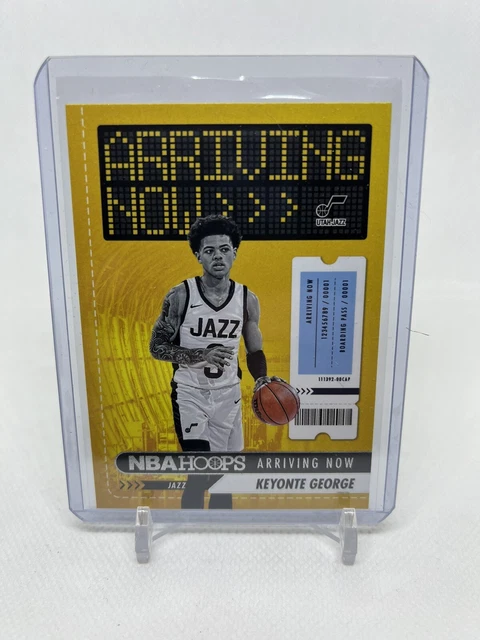 2023-24 PANINI NBA Hoops Arriving Now #6 Utah Jazz KEYONTE GEORGE recrue EUR 0,23 - PicClick FR