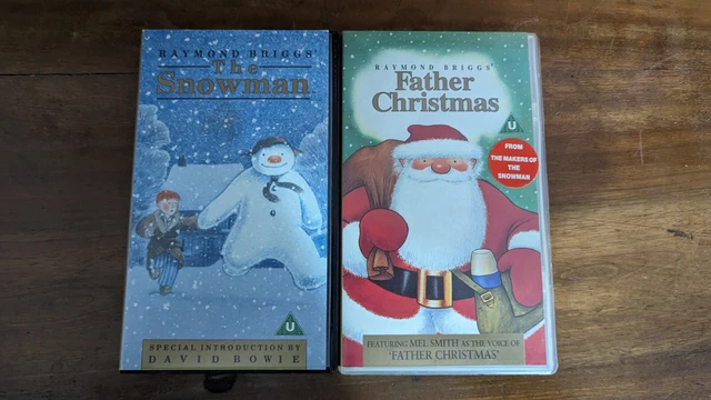 RAYMOND BRIGGS THE Snowman & Father Christmas VHS Collection - Untested ...