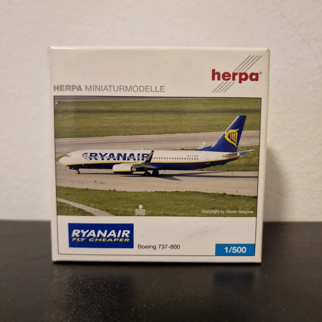 HERPA WINGS 1:500 | Ryanair Boeing 737-800 EI-DHZ 501491 EUR 101,00 - PicClick DE
